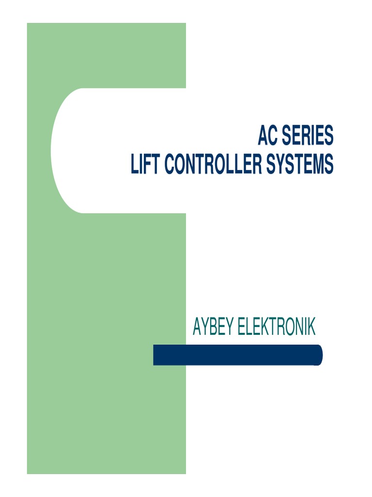 Ac General Control System Doppler | PDF | Elevator | Access Control