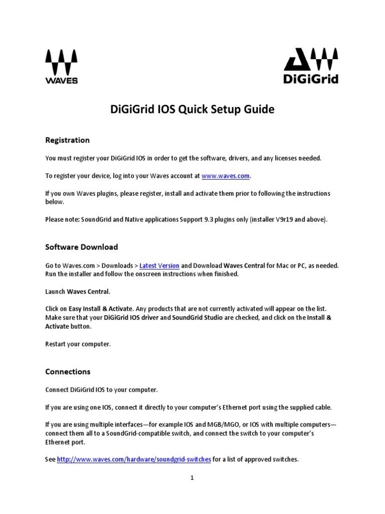 Digigrid Ios Quick Setup Guide: Registration | PDF | Ios | Installation ...