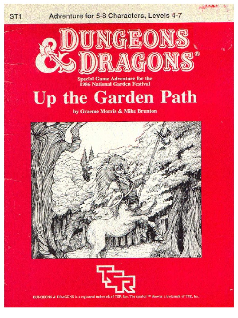 ST1 - Up The Garden Path | PDF
