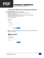 Guideline How To Connect GlobalProtect Deloitte VPN 1.1 | PDF ...
