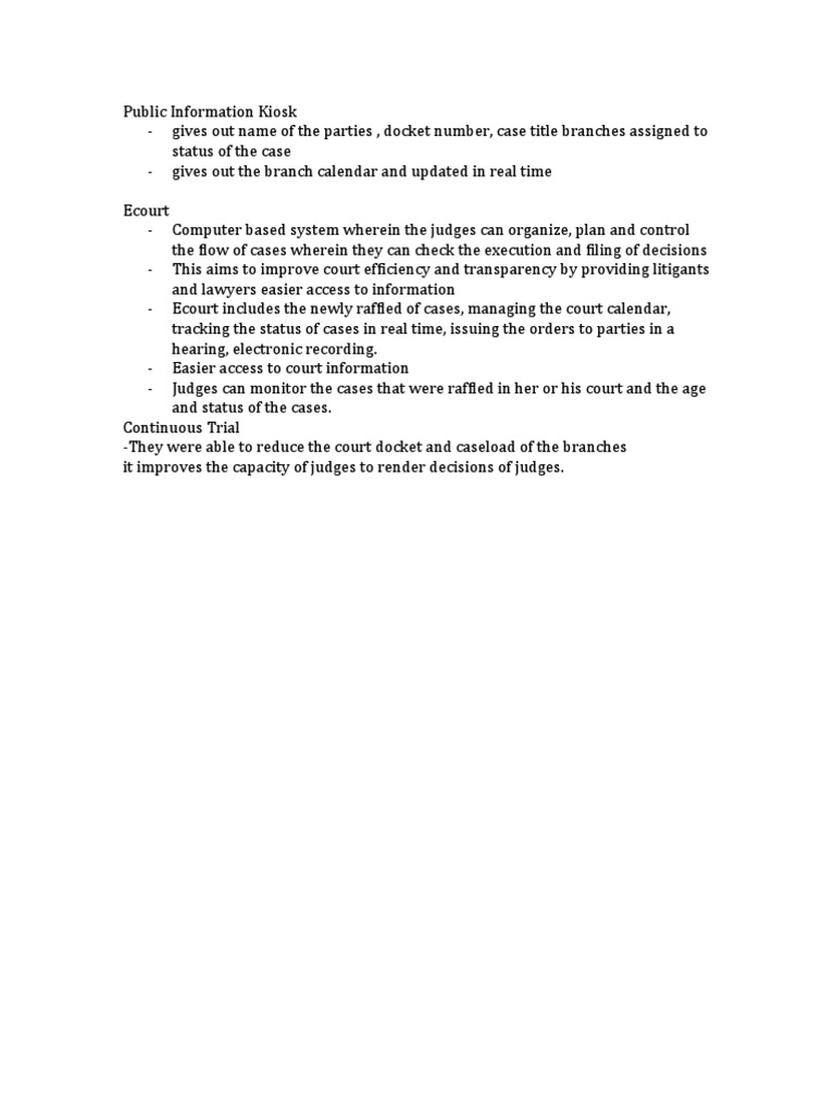 Public Information Kiosk Overview | PDF | Law | Computers