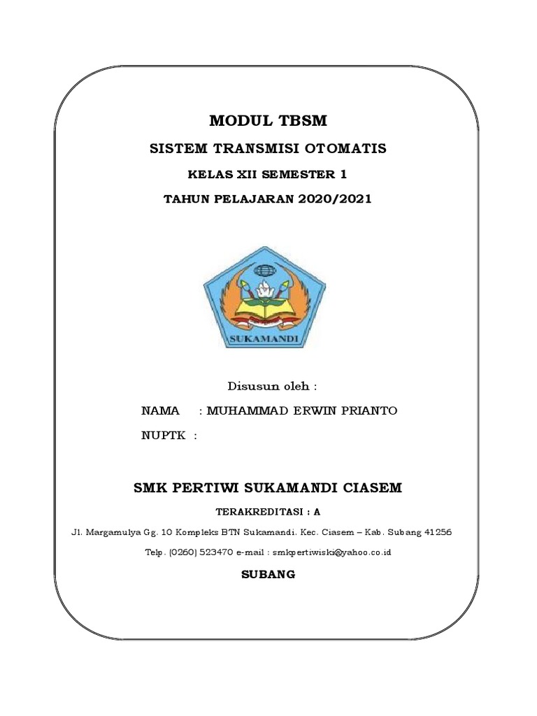 Modul TBSM CVT | PDF