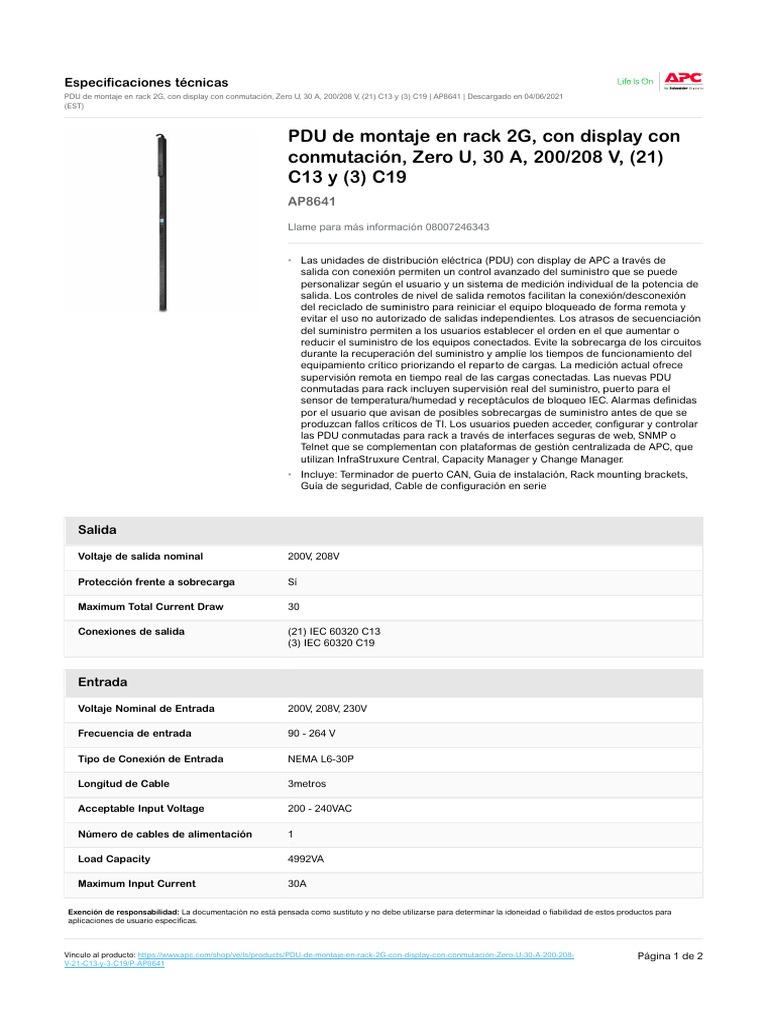 Sku Ap8641 | PDF | Ingeniería Informática | Informática