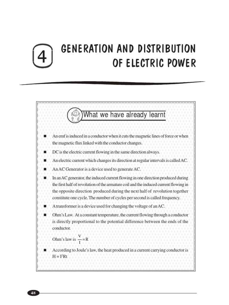 Chapter 4 | PDF | Electric Generator | Power Station