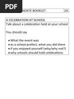 SPM English 1119/1 Writing Tips | PDF | English Language | Essays