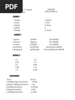 Grade 7 Answer Key | PDF