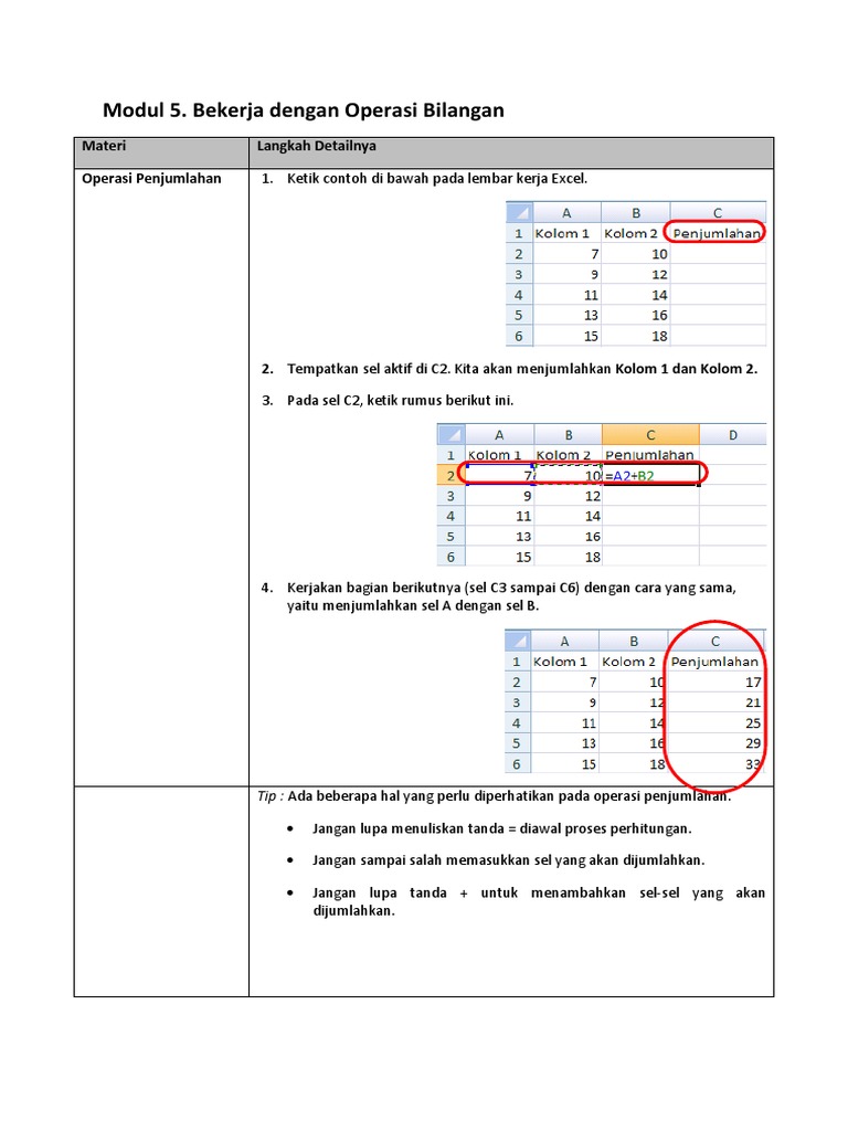 Materi Excel 2 | PDF