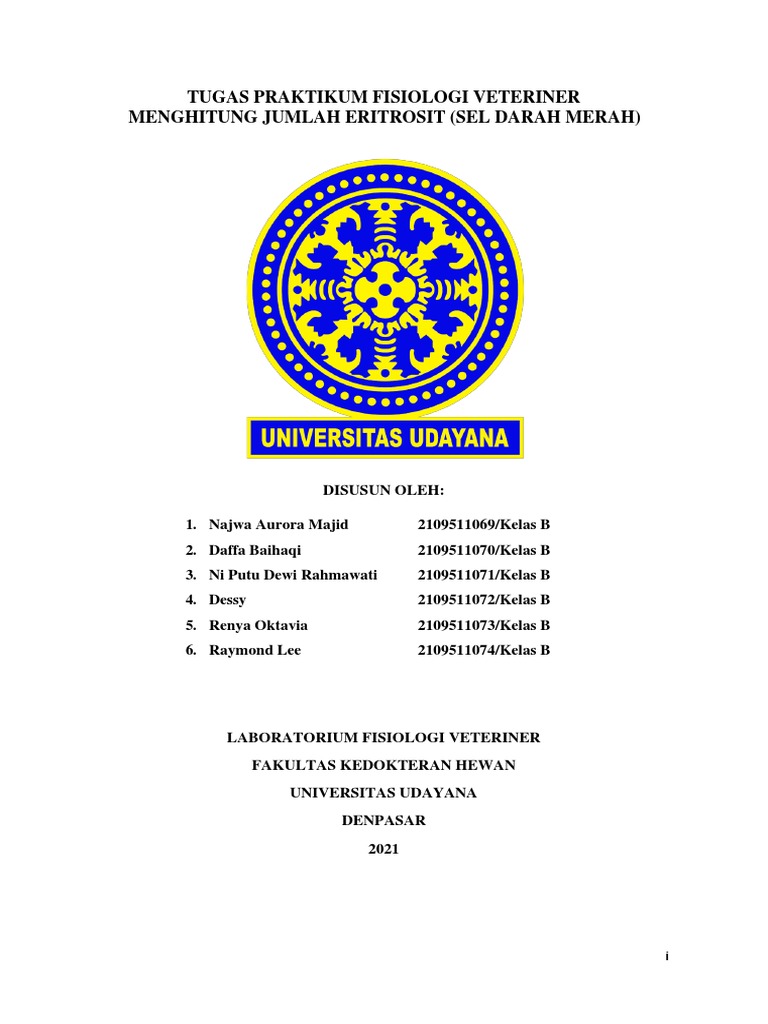 B6 - Menghitung Jumlah Eritrosit | PDF