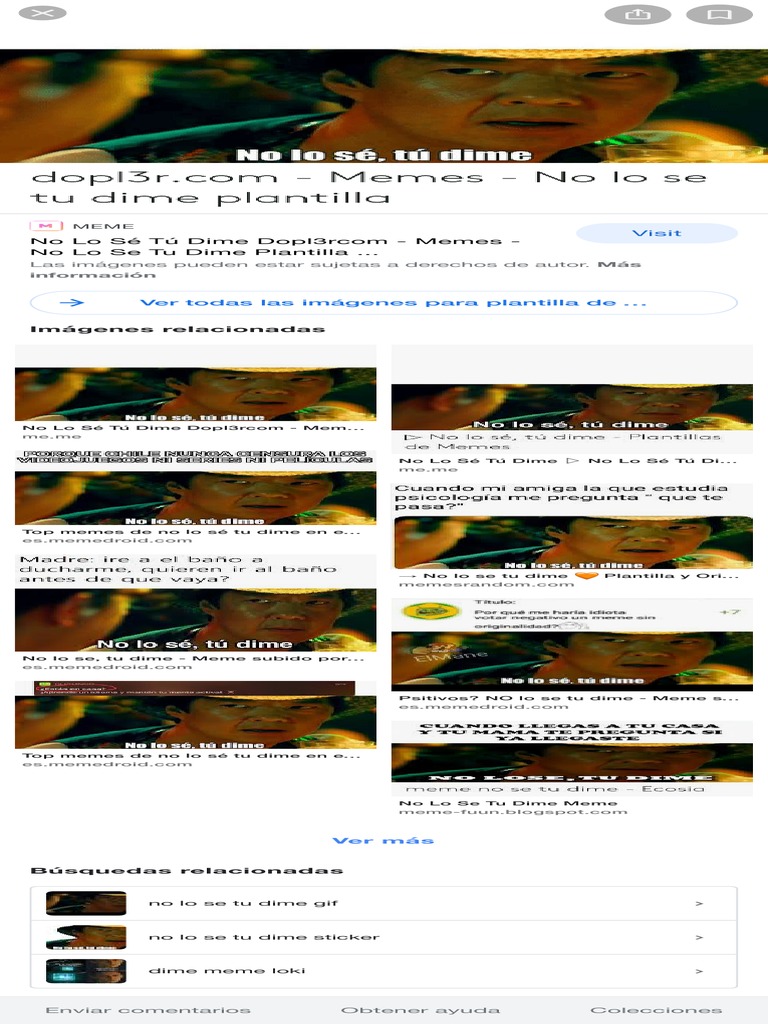 Plantilla de Meme No Lo Se Tu Dime - Buscar Con Google | PDF | Red de ...