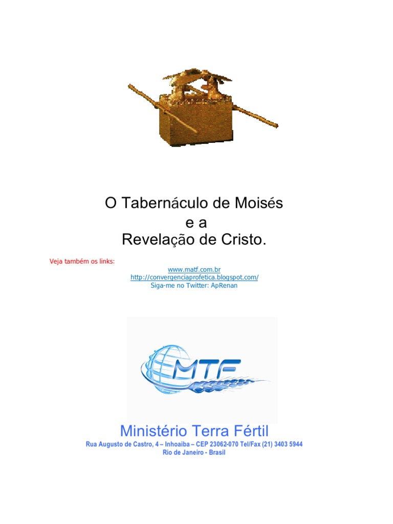 Apostila O Tabernaculo de Moises | PDF
