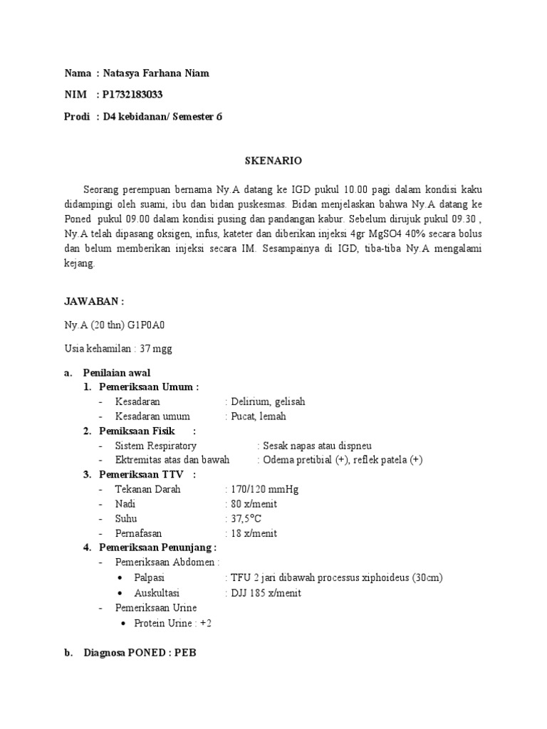 Resume Video IPE Tugas 1 ASKEB GADAR | PDF | Sains & Matematika