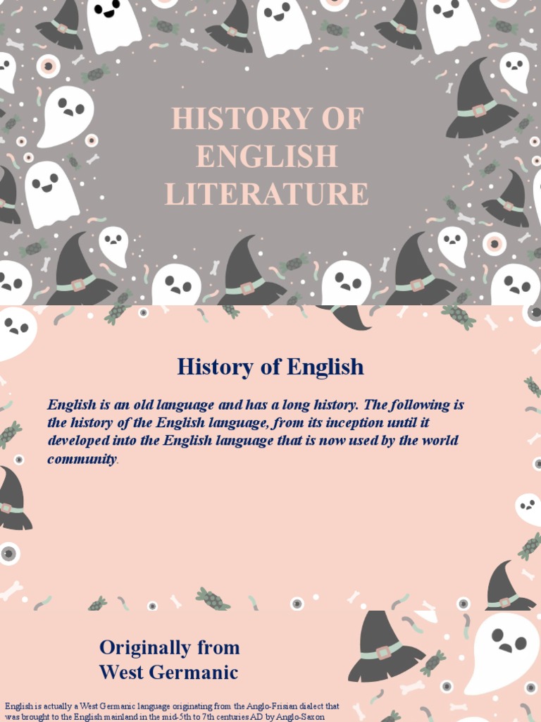English Literature | Download Free PDF | English Language | Linguistics