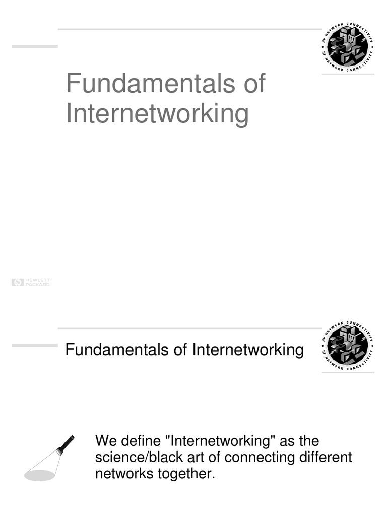 Basics of Internetworking Explained | PDF | Computers