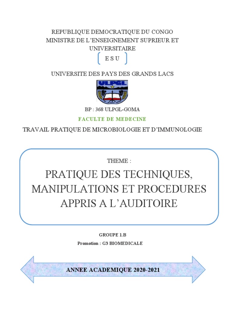 TP Microbio Gpe1 | PDF | Méthode immuno-enzymatique ELISA | Groupe sanguin