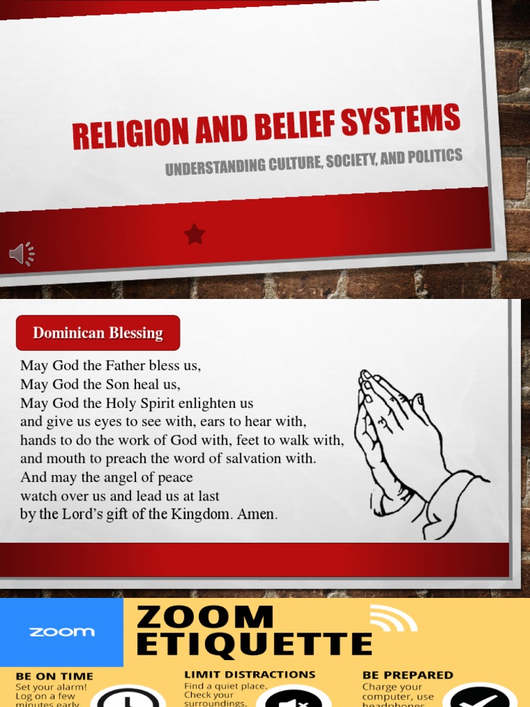 Lesson 3 Religion and Belief Systems | PDF | Polytheism | Monotheism