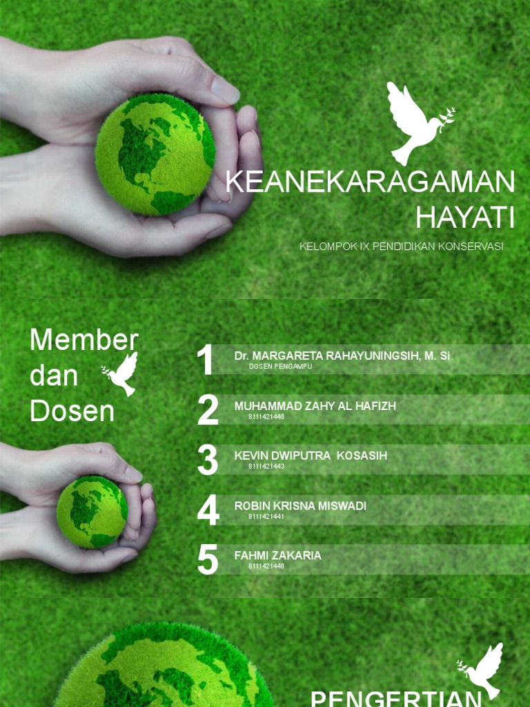 Kel IX Pendidikan Konservasi (Keanekaragaman Hayati) | PDF | Sains & Matematika