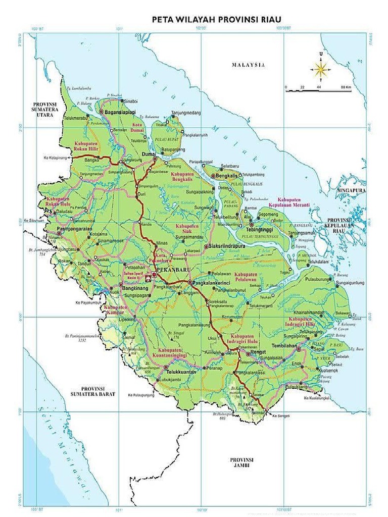 Peta Riau | PDF