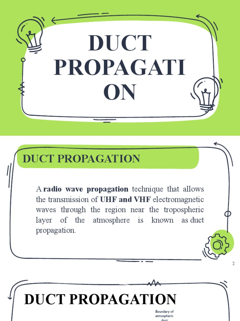 Duct Propagation Seminar 1636693816259 | PDF | Radio Propagation ...
