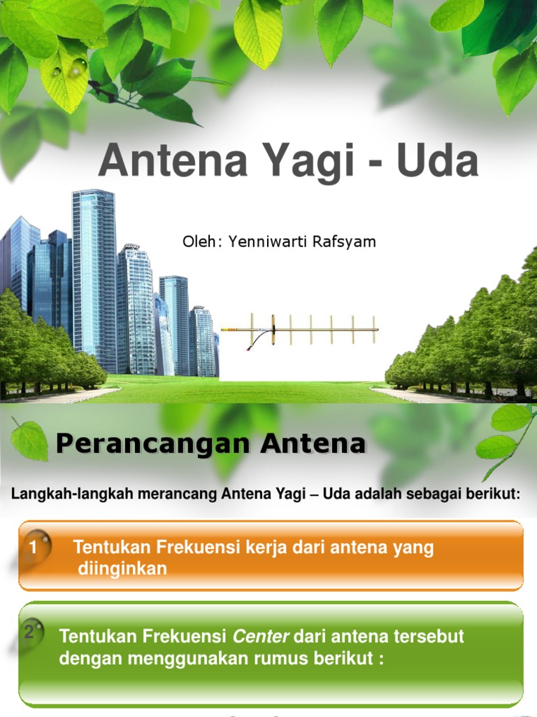 Antena Yagi (2) - Perancangan Antena Yagi - TA 2020-2021 - 28102020 | PDF