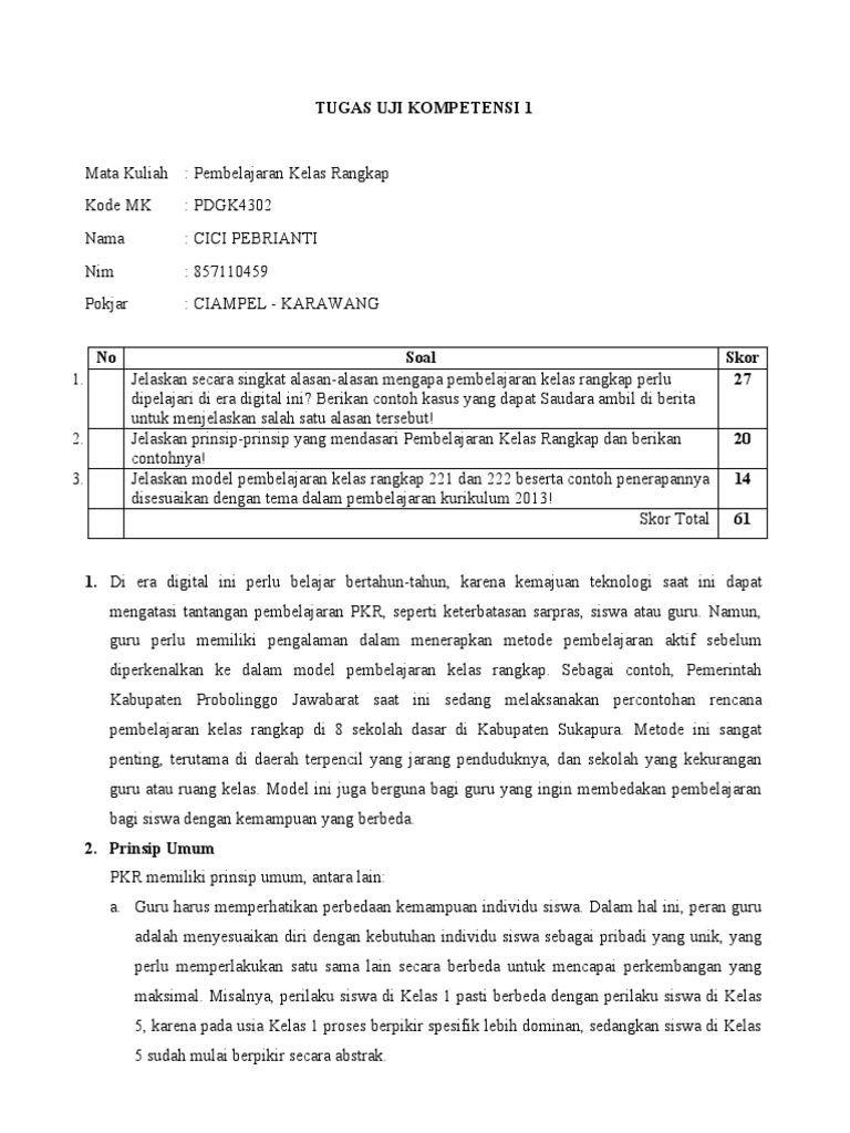 Latihan Ujikom | PDF