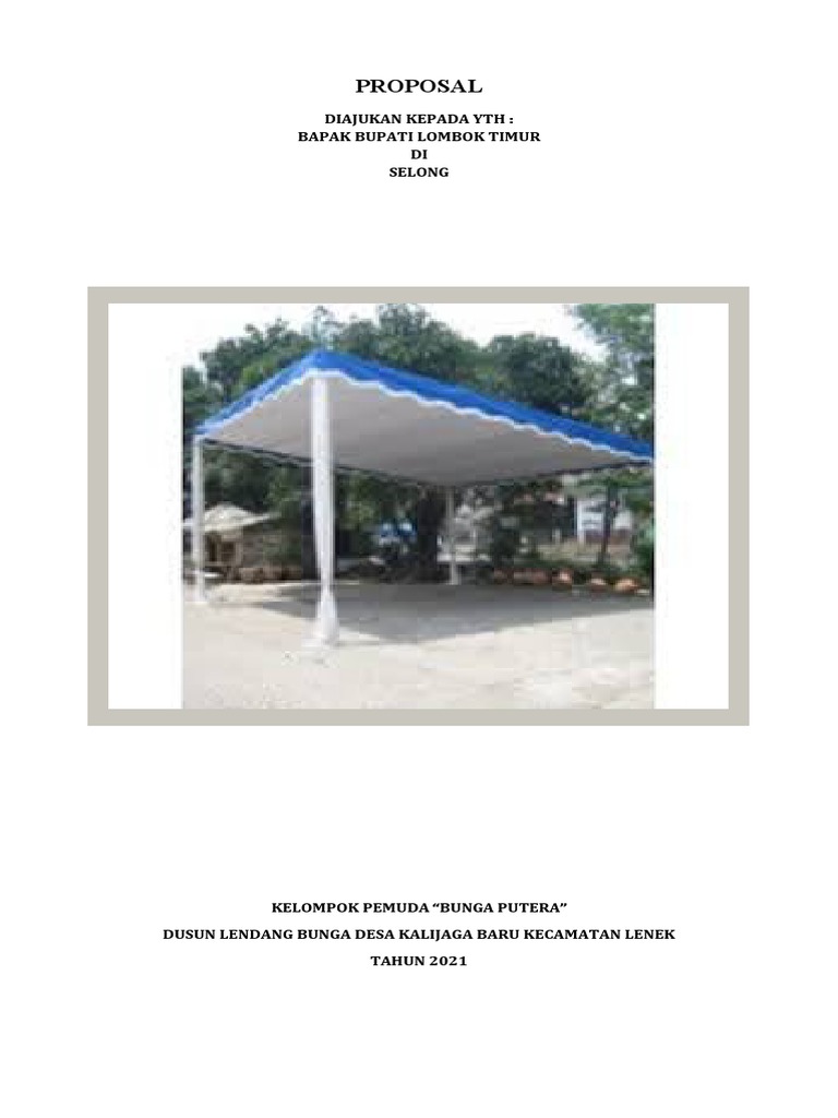 Proposal Terop | PDF