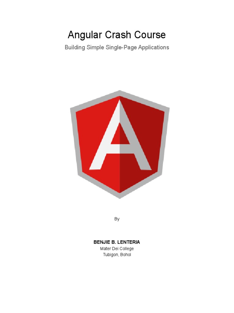 Angular Crash Course Part 1 Pdf Class Computer Programming Method Computer Programming 1452