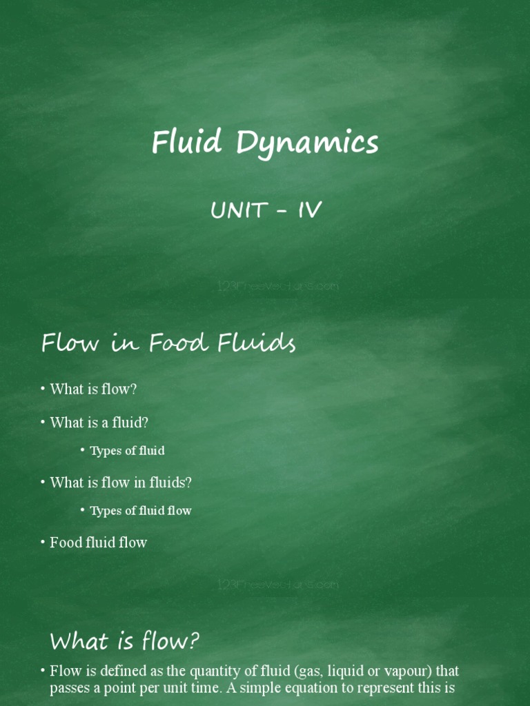 Fluid Dynamics: Unit - Iv | Download Free PDF | Fluid Dynamics ...