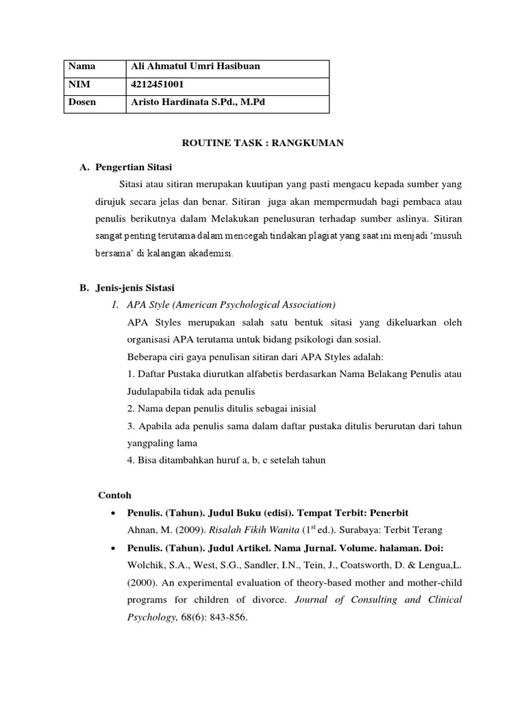Itdl Task Routine | PDF