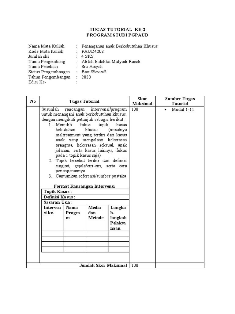 Tugas Tutorial 2 | PDF