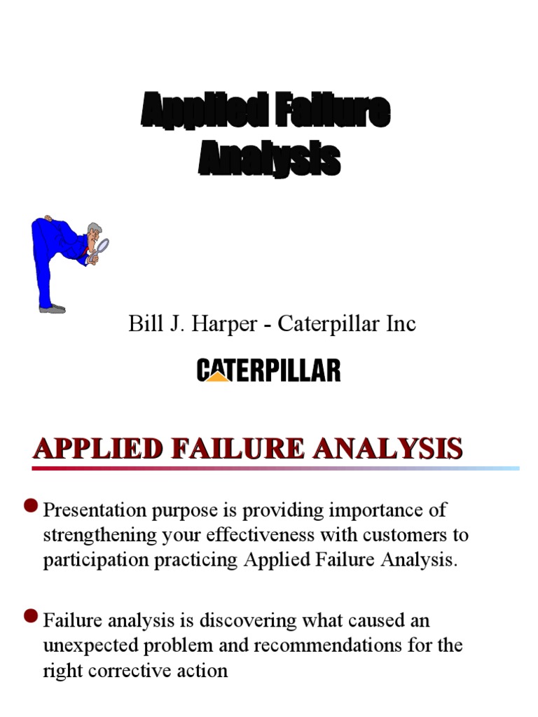 Cat-Failure Analysis | PDF | Fracture | Wear