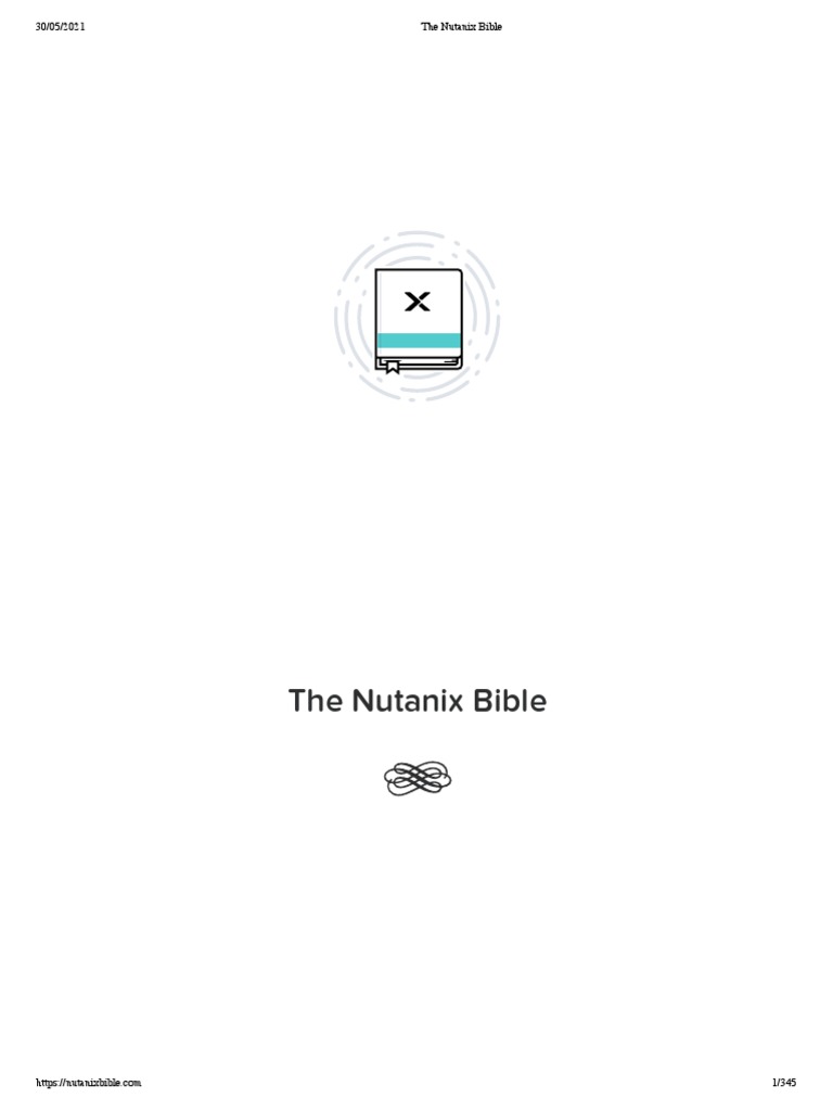 The Nutanix Bible | PDF | Cloud Computing | Solid State Drive