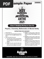 NSEJS-2024 Set 51 | PDF | Homo | Electronvolt