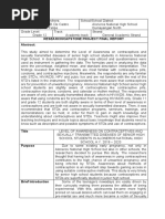 Sample Final Report Format PNP | PDF