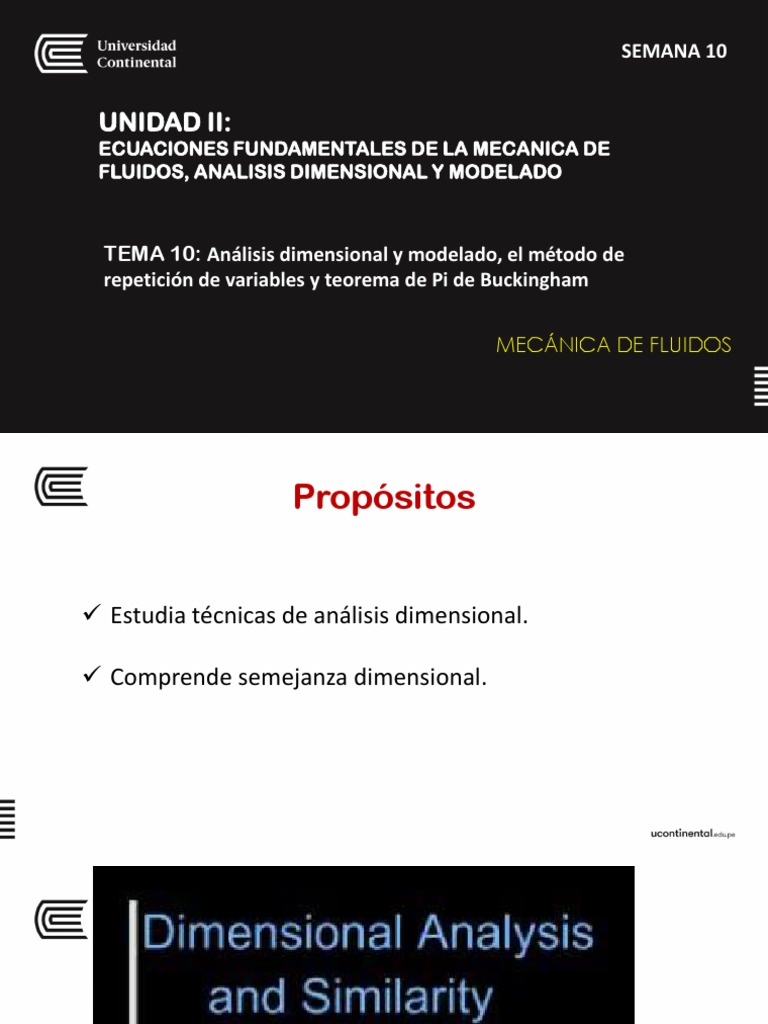 Tema 10 Analisis Dimensional y Modelado | PDF | Ecuaciones | Viscosidad