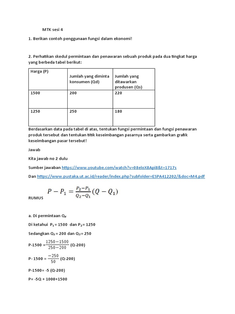 MTK Sesi 4 ESPA1222 | PDF | Metode & Bahan Ajar
