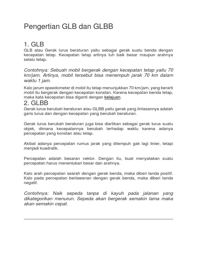 Glb Dan Glbb Pdf