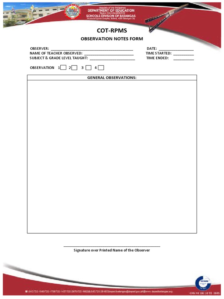 Cot RPMS | PDF