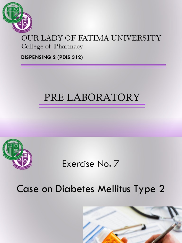 Exercise No.7 Case Study On Diabetes Mellitus - Pre Lab | PDF ...