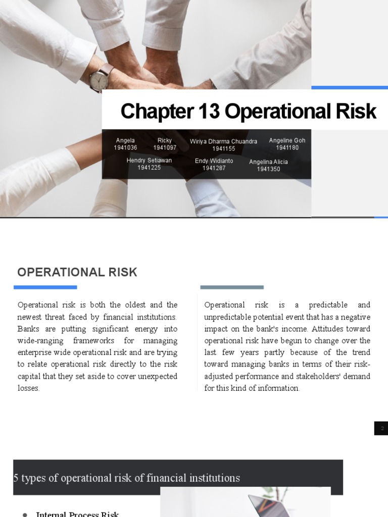 Operational Risk | PDF | Operational Risk | Risk