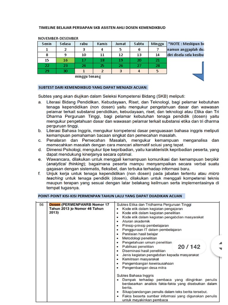 Acuan Pembelajaran SKB Dosen Kemendikbud | PDF | Seni