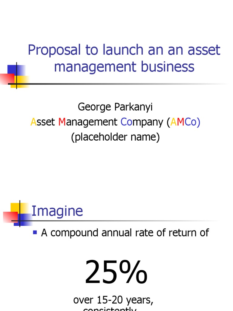 AMCo Proposal for Asset Management | PDF | Investment Management | Stocks