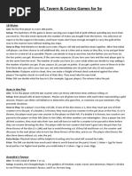 DND Insanity Table | PDF | Insanity | Psychotherapy