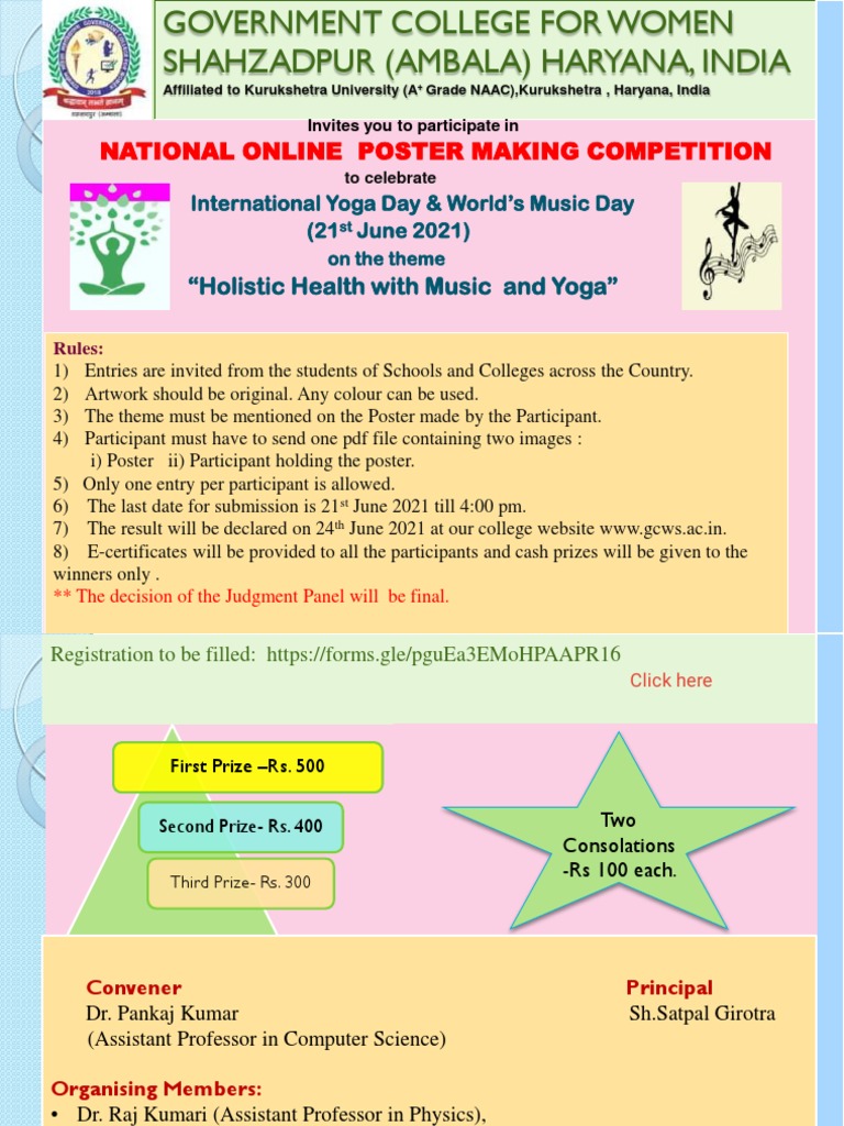 National Poster Making | PDF