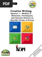 Creative Writing Module 2-Week 2 | PDF | Sonnets | Poetry