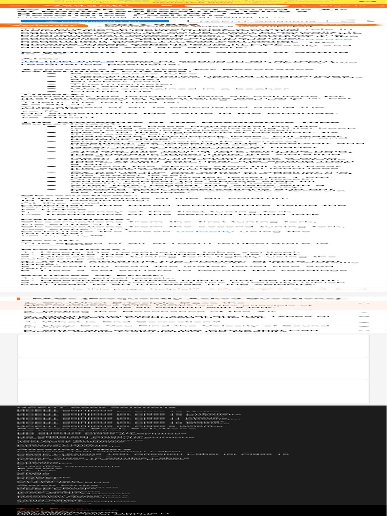 Experiment - To Find The Speed of Sound in Air at Room Temperature ...