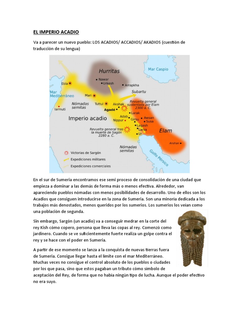 El Imperio Acadio y El Renacimiento Sumerio | PDF | Sumeria ...