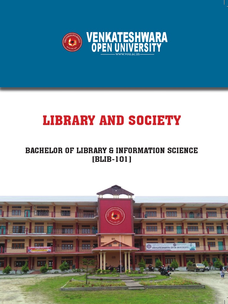 BLIB 101 - Library and Society - BLISc | PDF | Libraries | Books