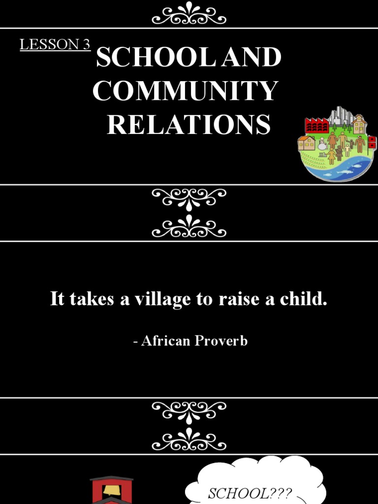 School-Community Relationship Types | PDF | Teachers | Behavioural Sciences