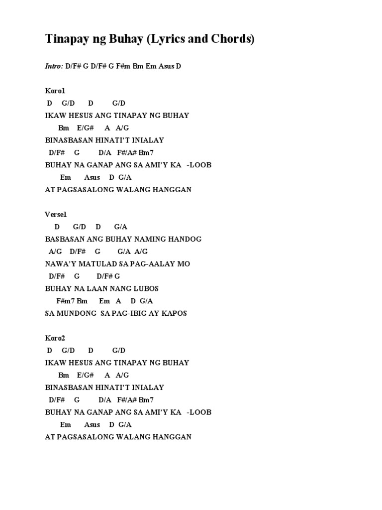 Tinapay NG Buhay | PDF