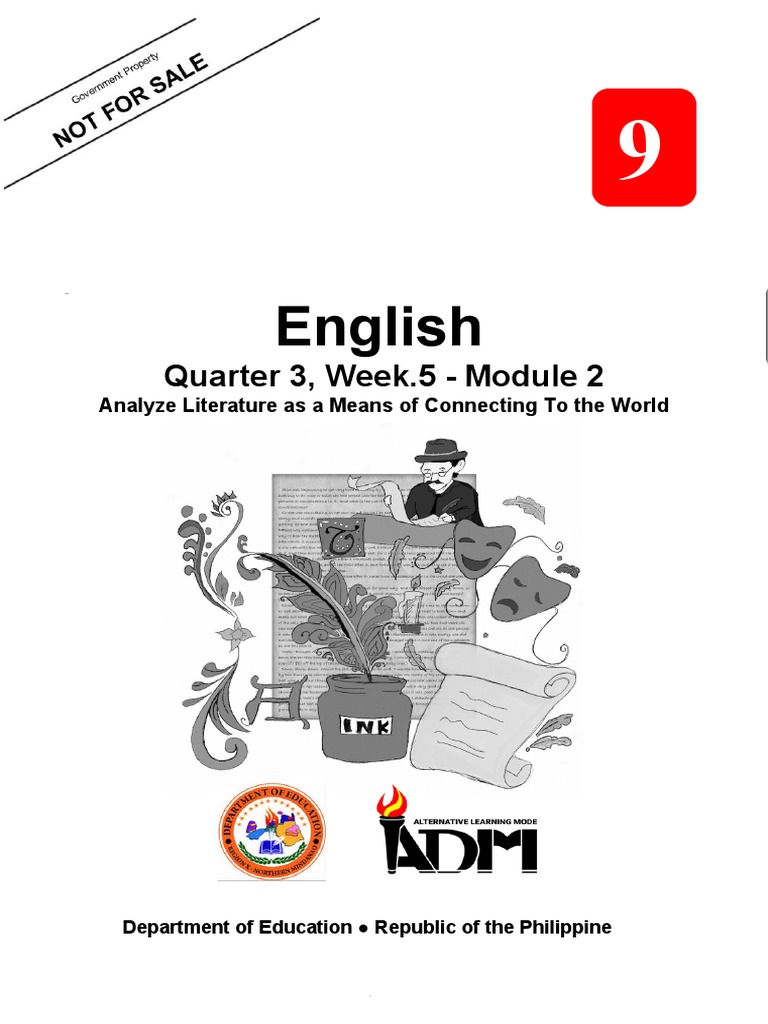 English 9 - q3 - Mod2 - Analyze Literature As A Means of Connecting To ...